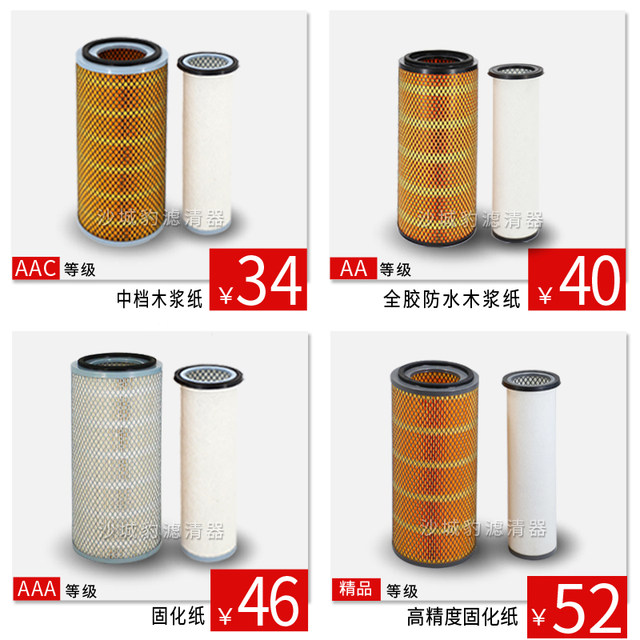 K1532 air filter element adaptation engineering excavator forklift ...