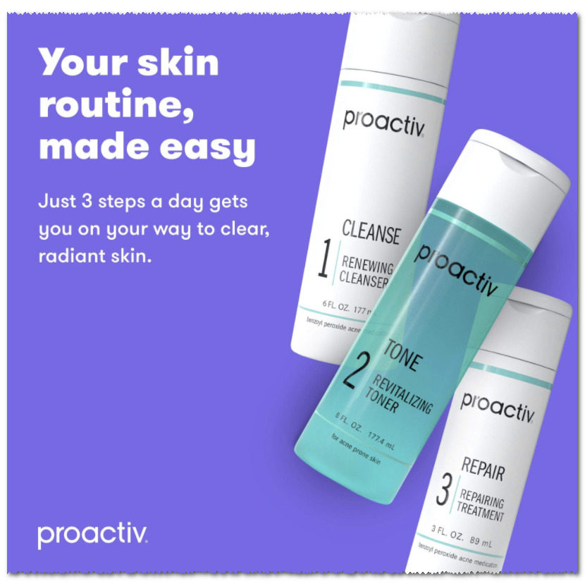 现货美版高伦雅芙Proactiv祛痘粉刺黑头护理套装爽肤控油60/90天_虎窝淘