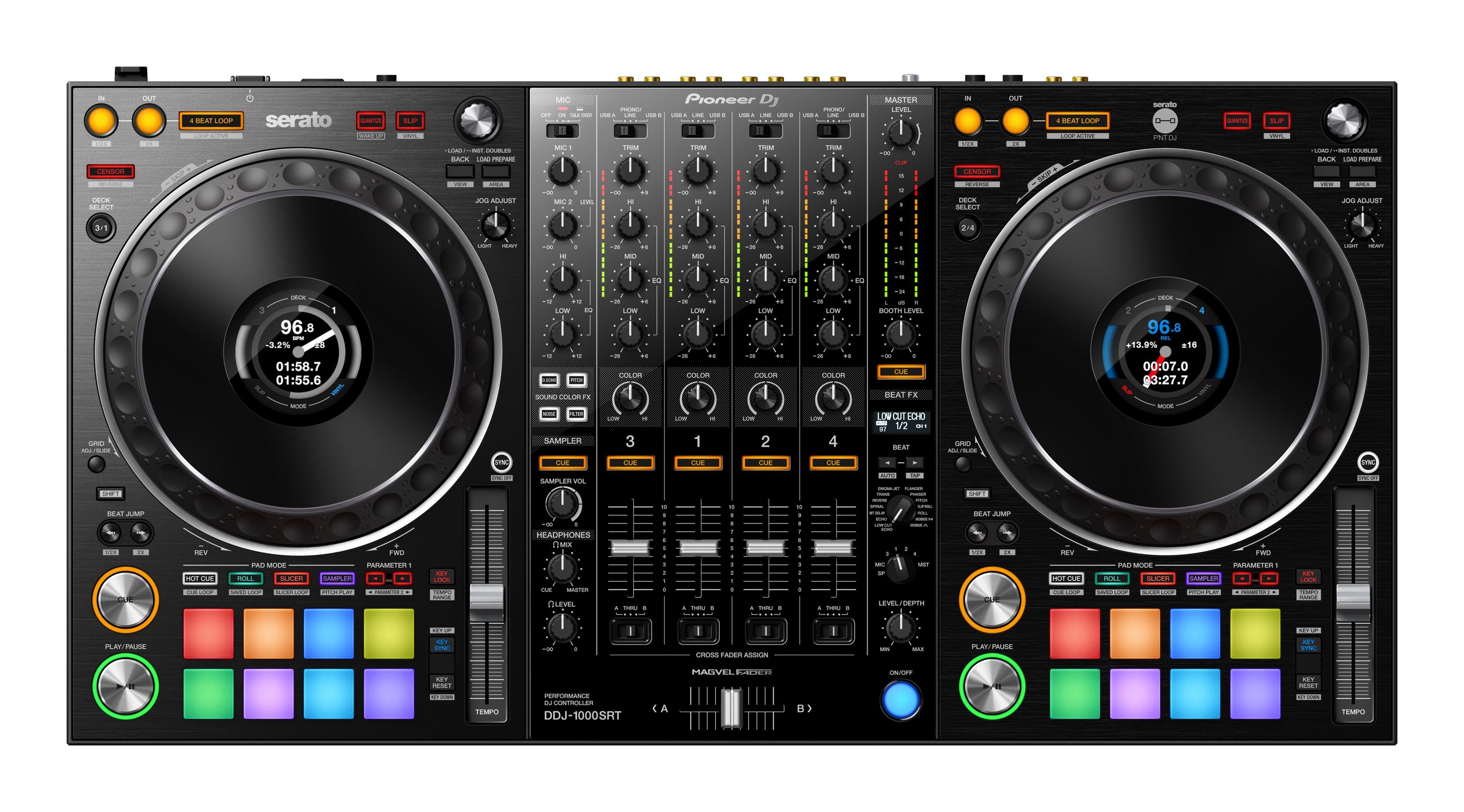 Pioneer/先锋 DDJ1000 ddj800 ddj1000SRT数码DJ控制器打碟机_虎窝淘