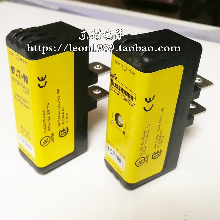 正品Bussmann熔断器 Low-peak保险丝 TCF100RN TCF100 100A 600V_虎窝淘