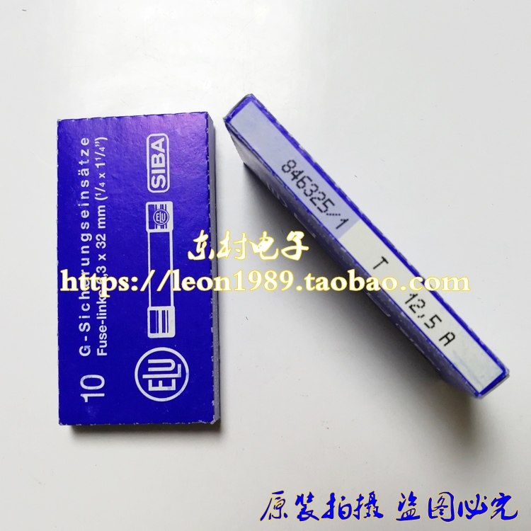 进口SIBA保险丝 189140 6.3*32mm T12.5A H 500V熔断器T12.5A_虎窝淘