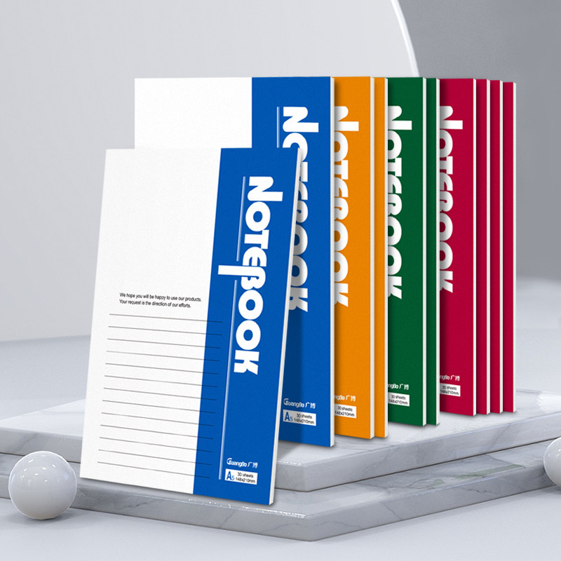 广博笔记本加厚A5小清新大学生记事本日记本办公用软面抄笔记本子_虎窝淘