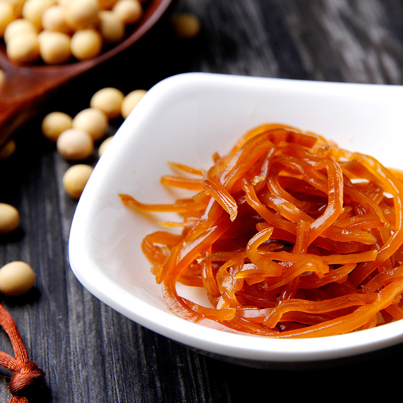 科沁万佳酱香卜留克咸菜丝260g*5袋装酱菜东北特产早餐下饭小菜_虎窝淘