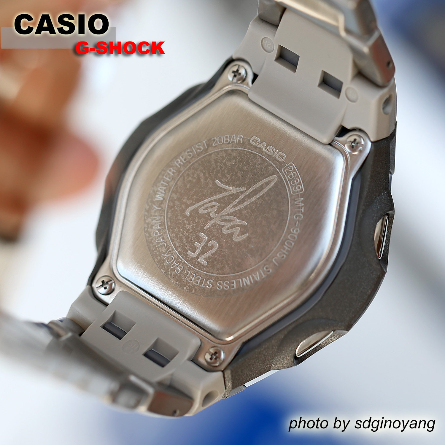 G-SHOCK卡西欧 MTG-900HSJ-8JR高原直泰HSV汉堡足球限定全新结束_虎窝淘