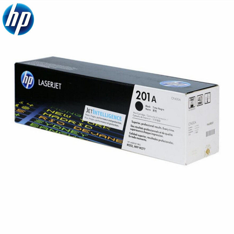 hp惠普201A原装cf400a cf401a cf402a cf403a M277dw M277N M252n 252DW彩色激光打印机复印 ...