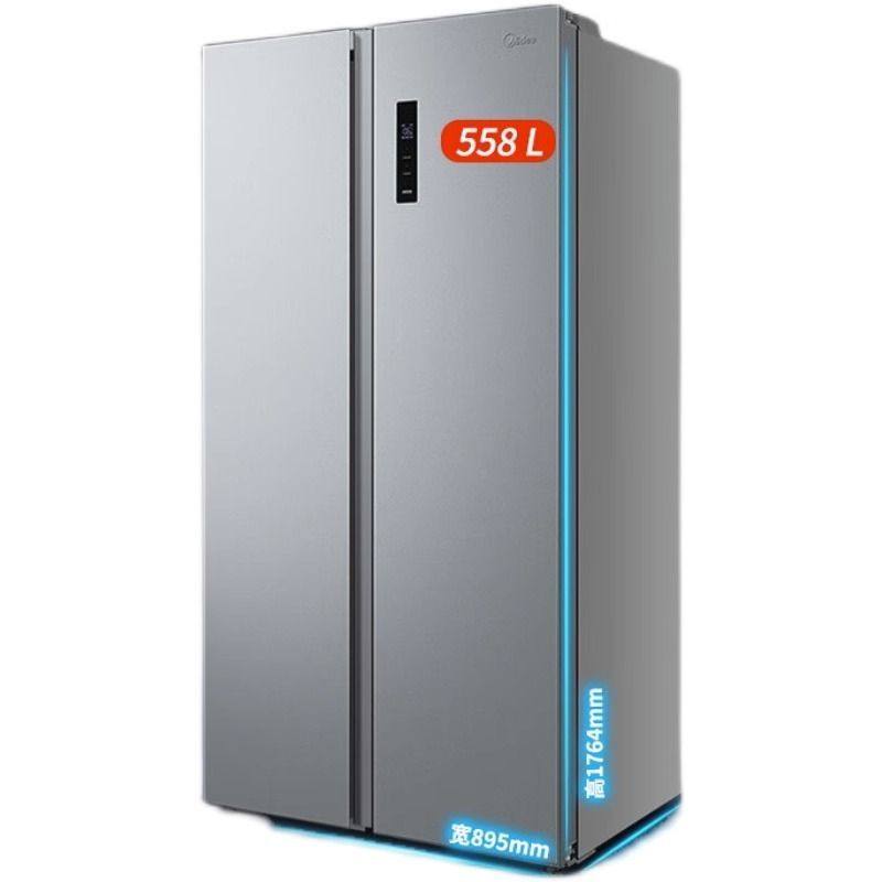 Midea/美的 BCD-558WKPM(E) 558升无霜变频冰箱对开门家用大容量_虎窝淘