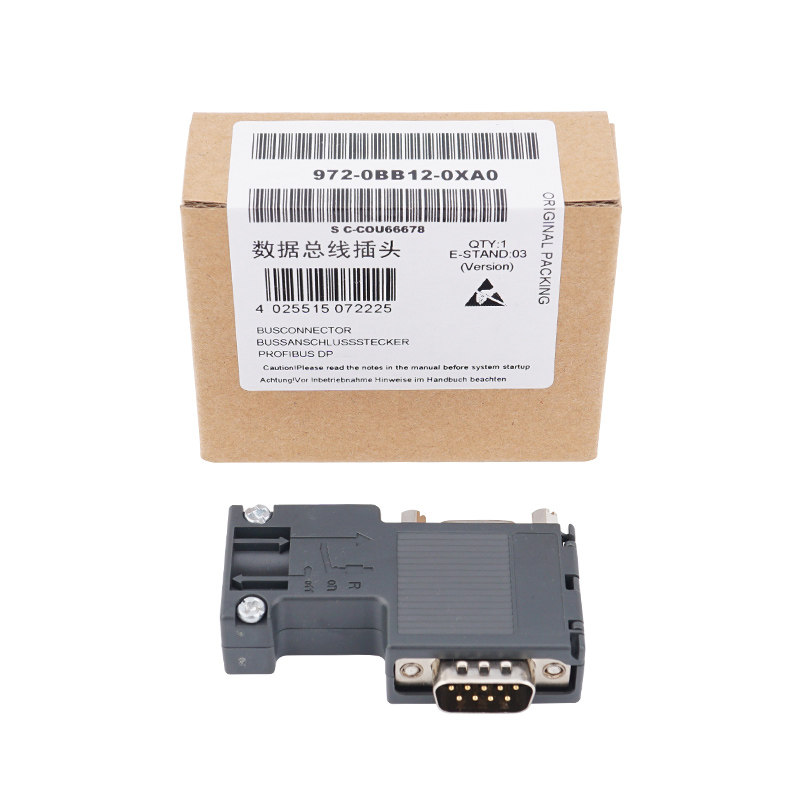 兼容西门子Profibus DP总线连接器DP接头/插头6ES7972-0BA12-0XA0_虎窝淘
