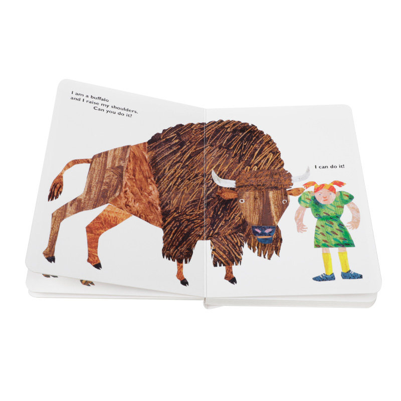 卡尔爷爷动物合集3册Eric Carle's Animal Collection从头到脚/棕熊/小蜘蛛吴敏兰推荐书单英文原版幼儿经典启蒙绘本 ...