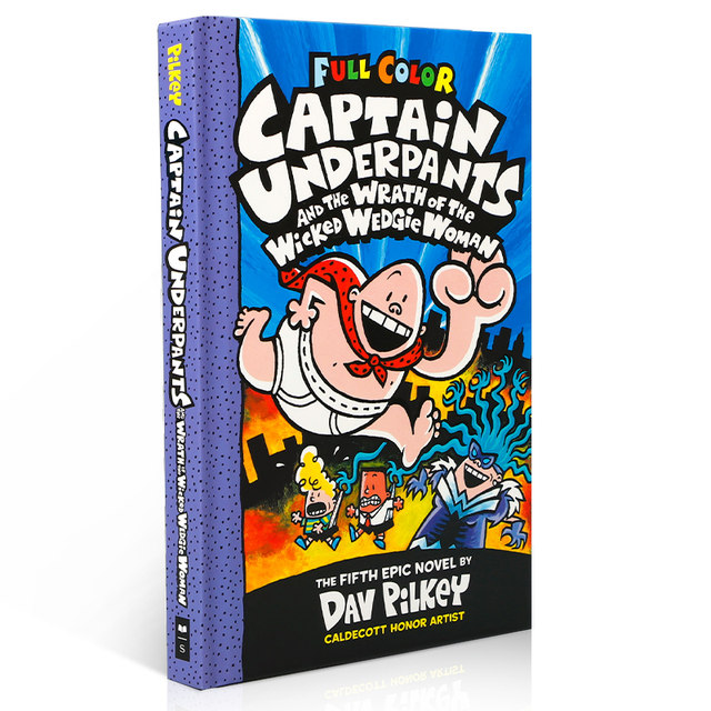 English original Captain Underpants #5 and the Wrath of the Wicked ...