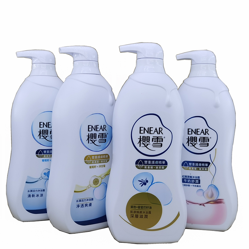 Enear樱雪沐浴露牛奶舒润沐浴乳保湿全身深层滋润泡沫1000ml港版_虎窝淘