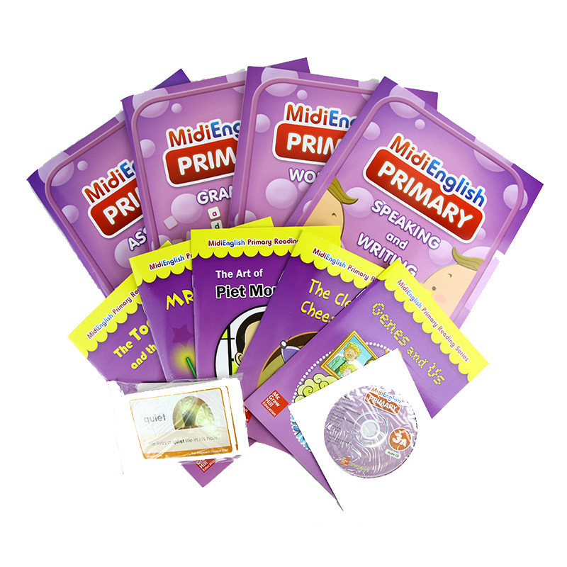 现货 Midi English Primary Student Pack 3A米迪少儿英语 3A_虎窝淘