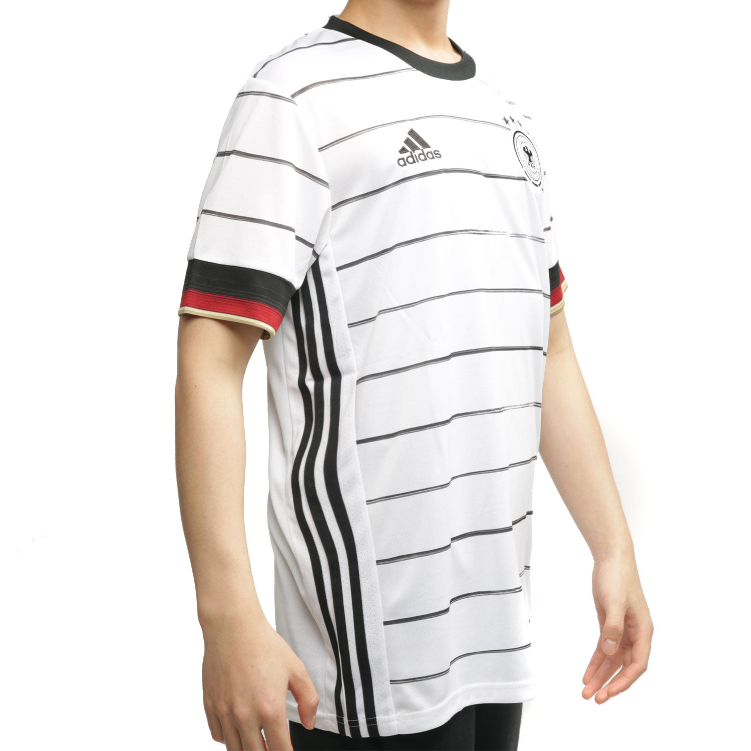 Adidas/阿迪达斯官方正品男子球迷版足球运动短袖球衣 EH6105_虎窝淘