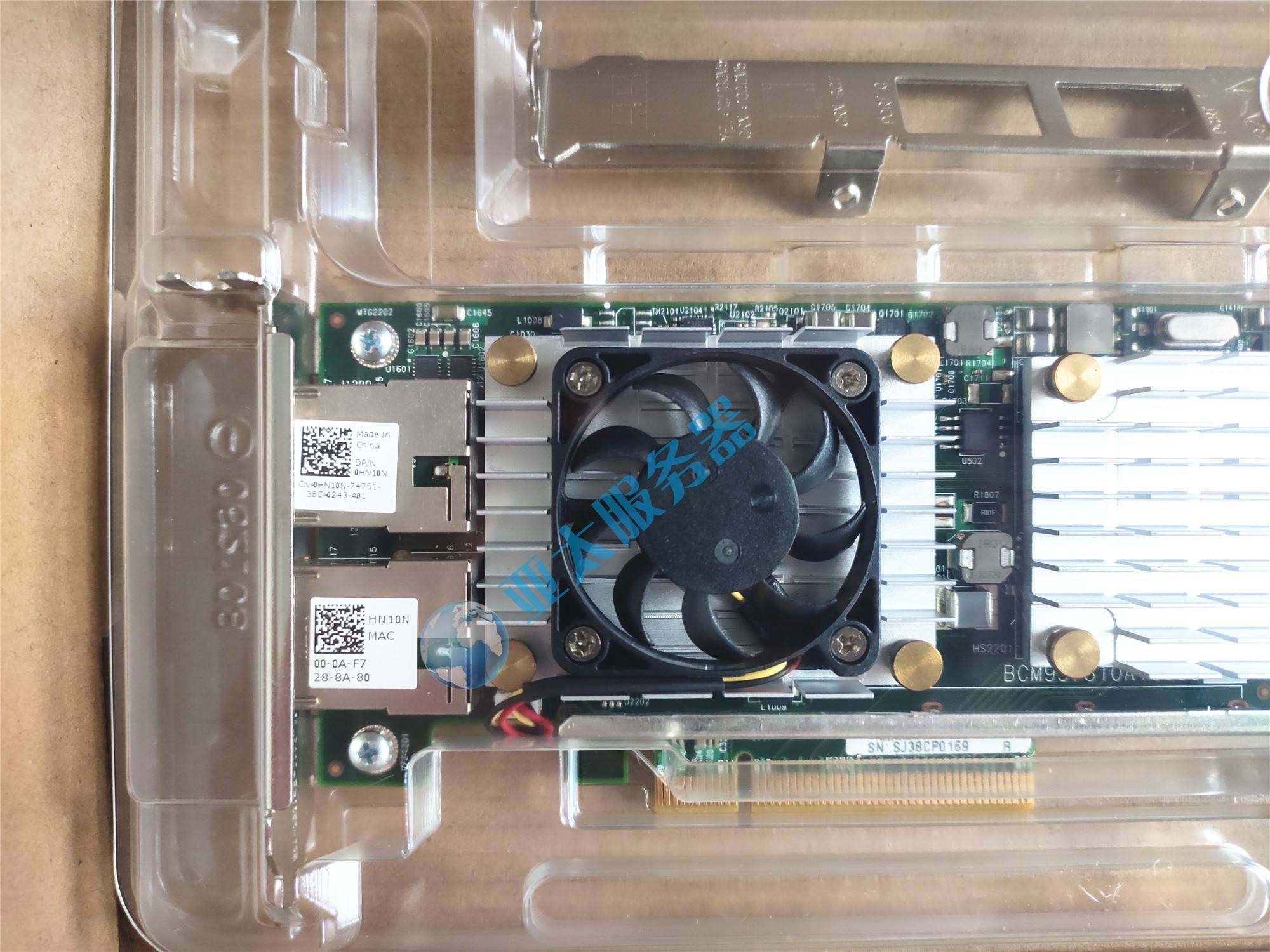 DELL Broadcom 57810S 10G双电口万兆网卡 0W1GCR 0HN10N议价_虎窝淘