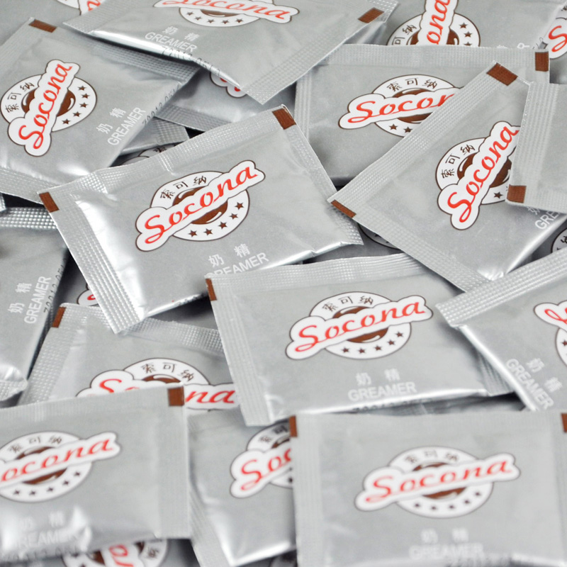 正品 Socona咖啡奶精50袋+白糖包50袋白砂糖植脂末知己组合伴侣_虎窝淘