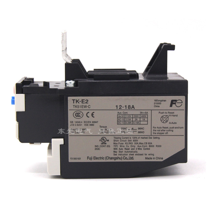 正品常熟富士FUJI热过载继电器TK-E2-C全规格电流热保护器原装FE_虎窝淘