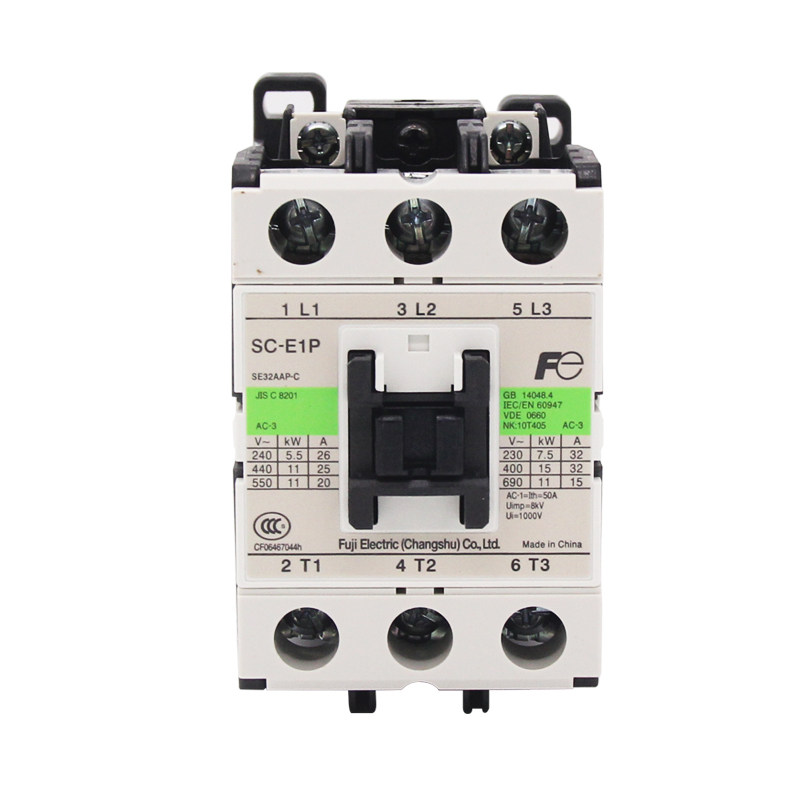 原装(常熟)富士交流接触器SC-E1P E2P E2SP E3P E4P AC220V36V110_虎窝淘