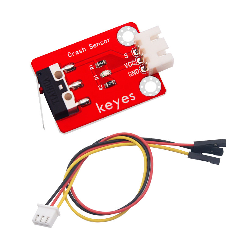 KEYES碰撞开关传感器轻触按键微型电子开关创客适用arduino micro_虎窝淘