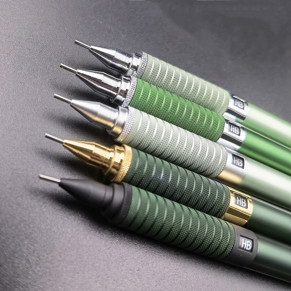 日本STAEDTLER施德楼绿色系列限定925 35金属绘图自动铅笔0.5mm_虎窝淘