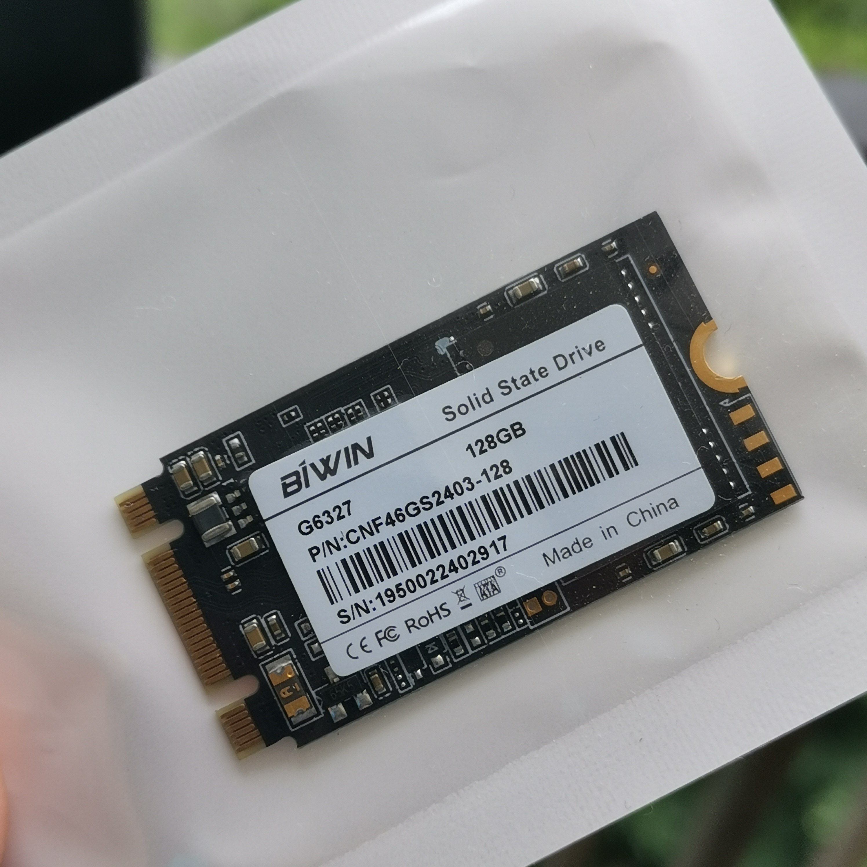 BIWIN佰维256G固态硬盘M.2接口2242 NGFF SATA3笔记本SSD全新256G_虎窝淘