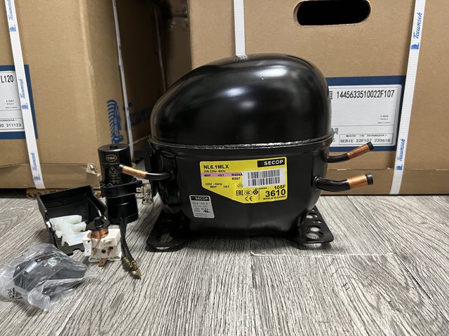 Original SECOP Cisco Popular Refrigeration Compressor NL6.1MF 7CLX 10MF ...