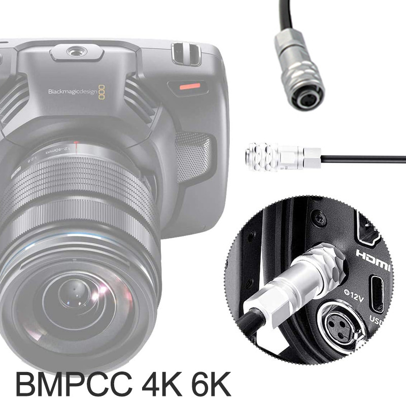 PD快充电源Type-C转接BMD BMPCC 4K 6K 2代外接12V供电电源弹簧线_虎窝淘