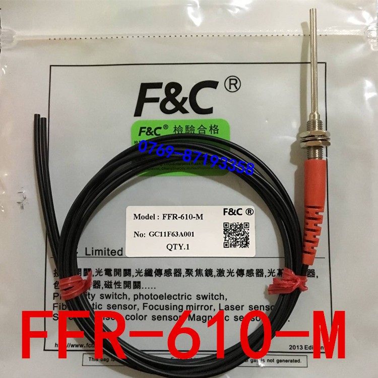 原装全新F&C嘉准传感器FFR-610光纤管FFR-620-I/S/M/L正品保证_虎窝淘