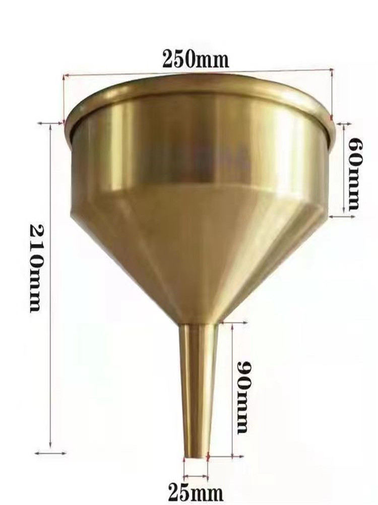 定做紫铜锥形桶t2 T3 h62黄铜锥筒红铜料漏斗纯铜圆管加工焊接_虎窝淘