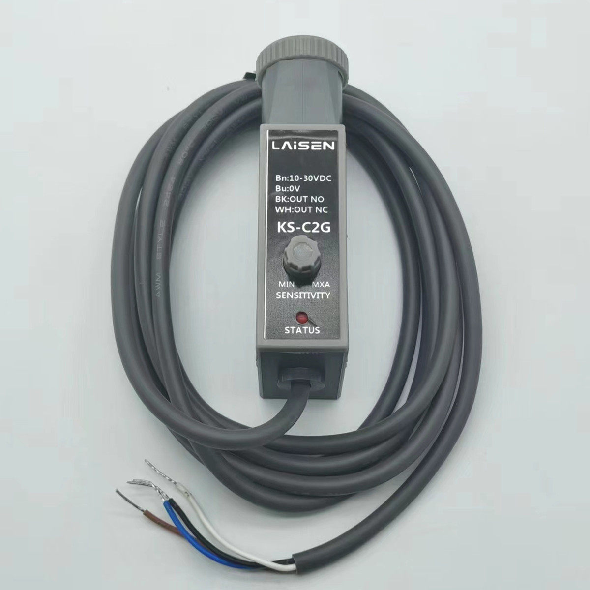 原装LAISEN色标传感器光电眼KS-C2W G R B KS-W/G/B/R22 BG/WG/RG_虎窝淘