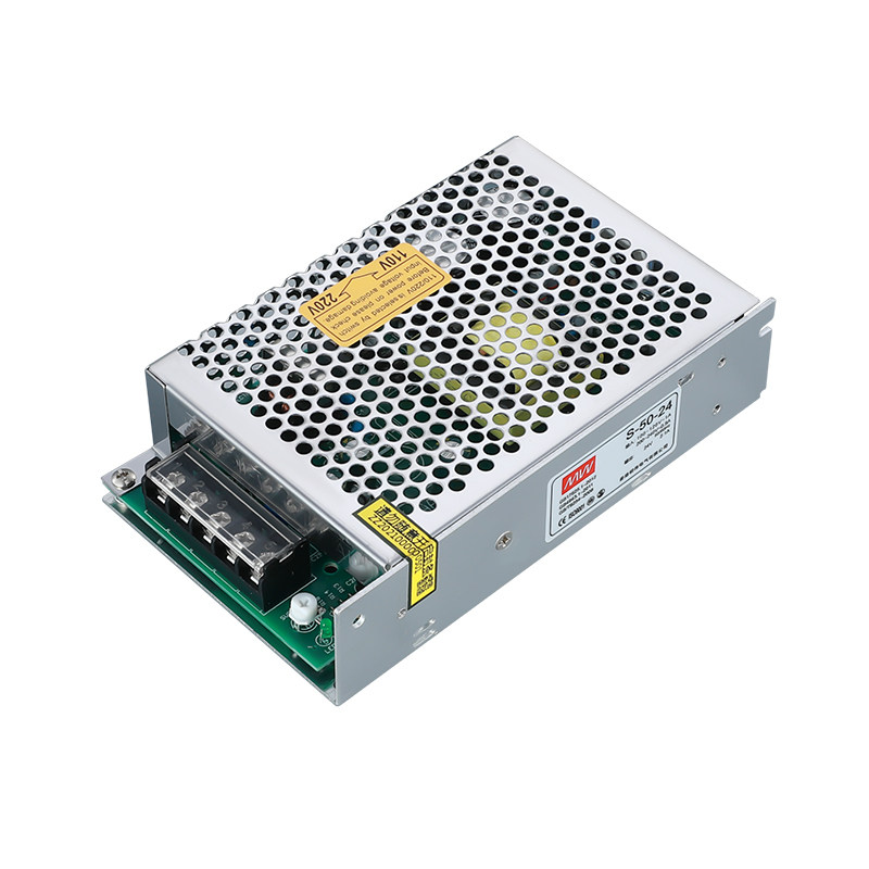 明伟LED开关电源S-50W-24V 12V变压器交流AC220V转DC适配器灯带_虎窝淘