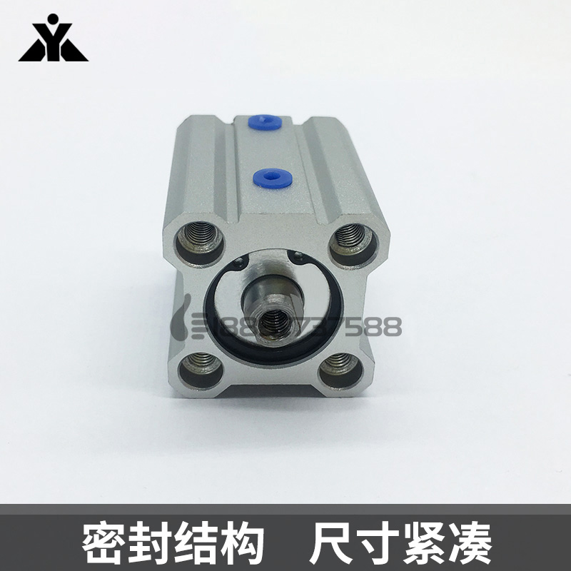 CDQ2A25-5-10-15-20-25-30-40-50DCZ-75DZ-100D带磁内牙薄型气缸_虎窝淘