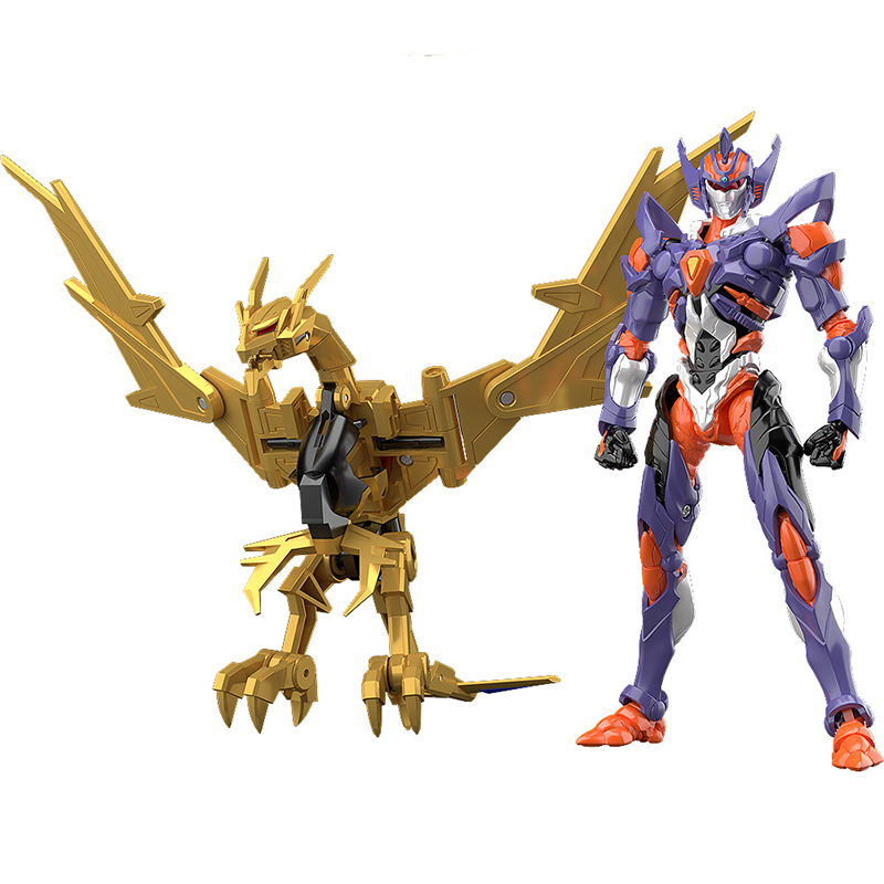 【Hpoi预定】GSC THE合体 SSSS电光机王古立特骑士煌翼炎龙模型_虎窝淘