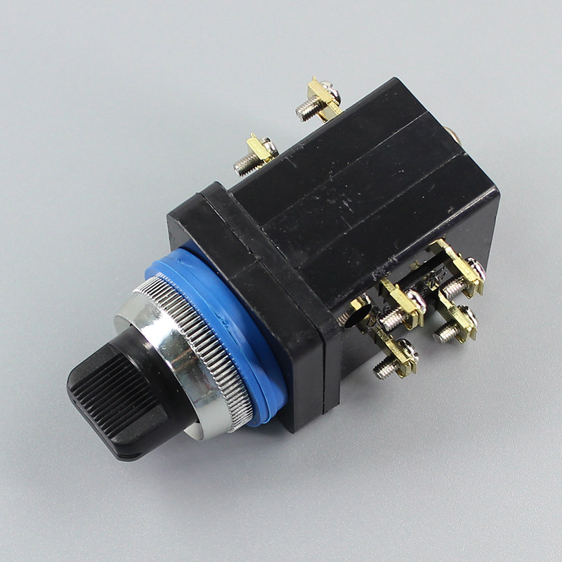 机床厂LA18-22X2 LA18-22X3二三旋钮按钮开关开孔25mm_虎窝淘