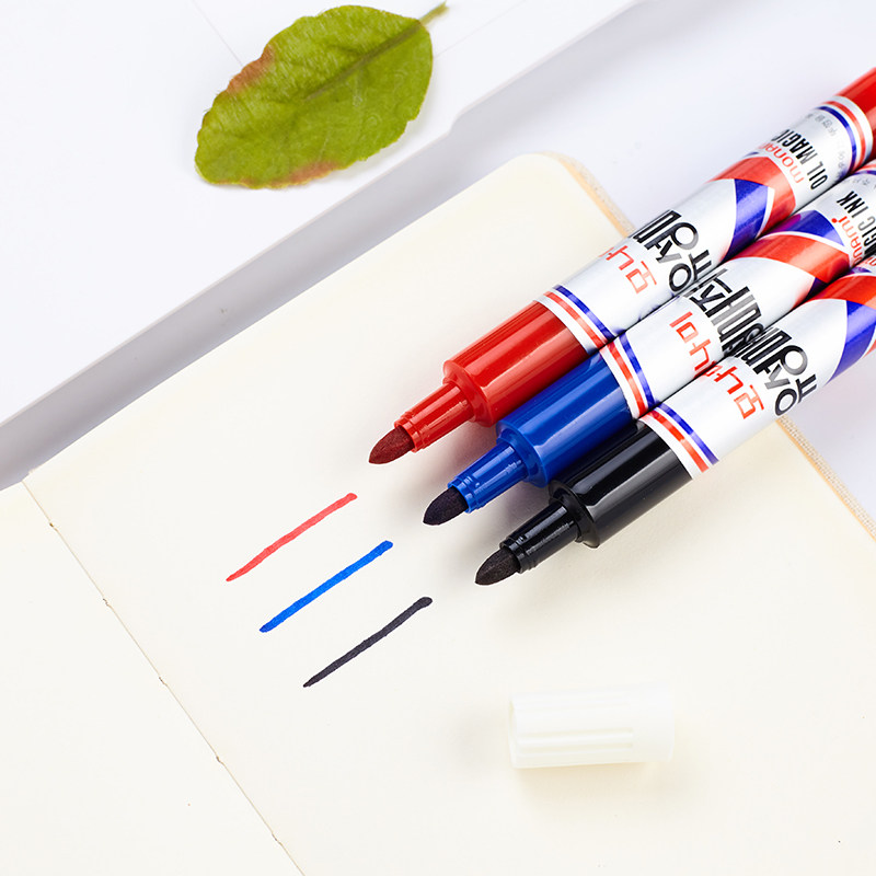 monami慕那美油性标记号笔套装盒2mm粗头圆慕娜美马克笔OIL MAGIC_虎窝淘