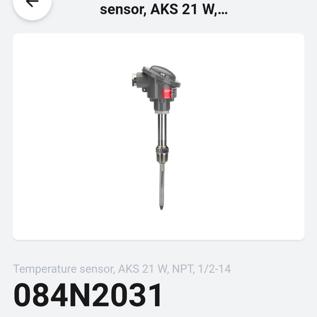 丹佛斯温度传感器PT型 AKS21W 084N2016 084N2031_虎窝淘