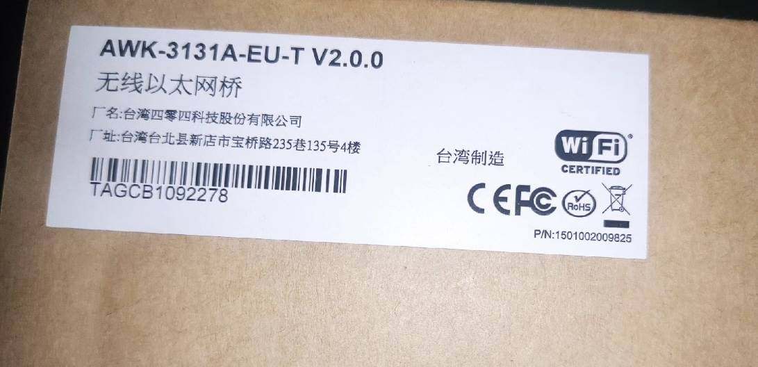 全新正品摩莎MOXA工业无线以太网桥 AWK-3131A-EU-T询价_虎窝淘