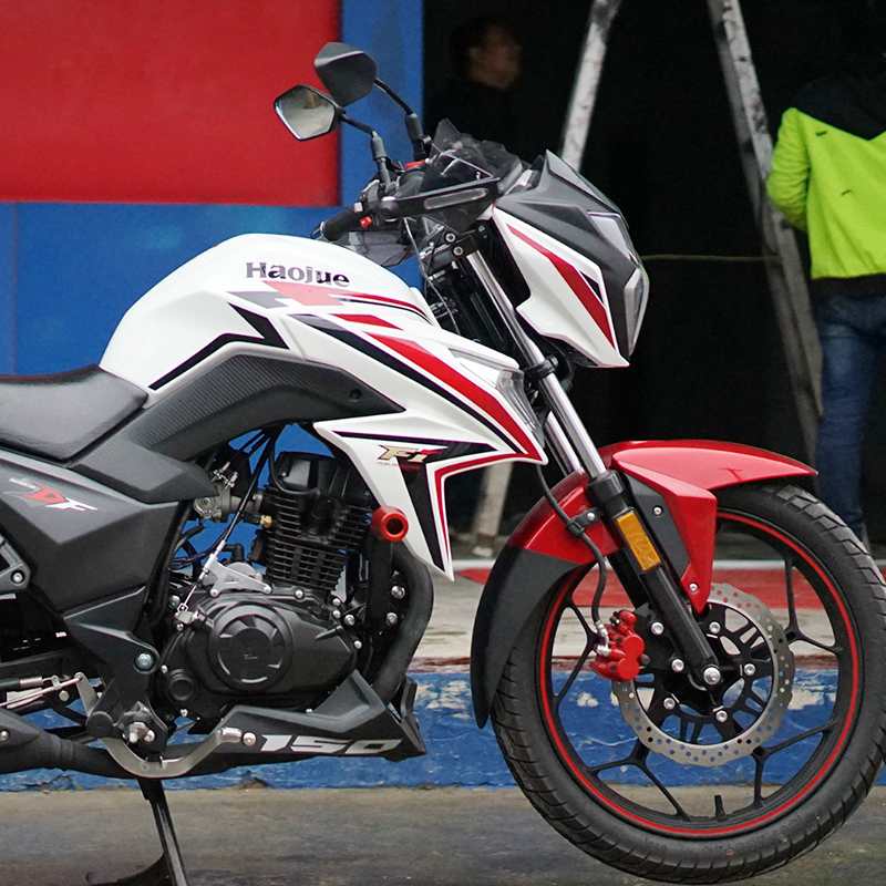 适用于豪爵DF150一字杠铃木HJ-150-12保险杠车身防护杠护腿杠改装_虎窝淘