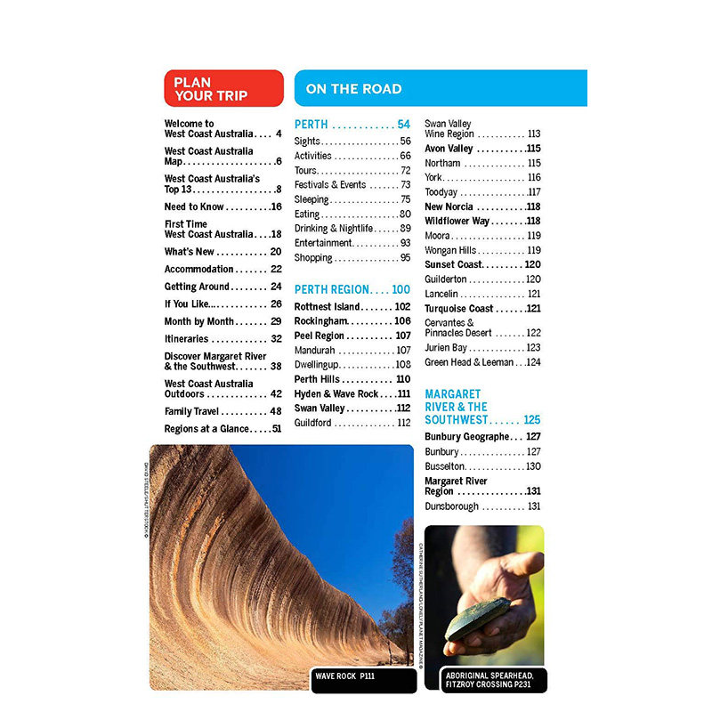 现货LonelyPlanet英文原版LP孤独星球 West Coast Australia 10澳大利亚西海岸2019年第10版国际旅游指南 ...
