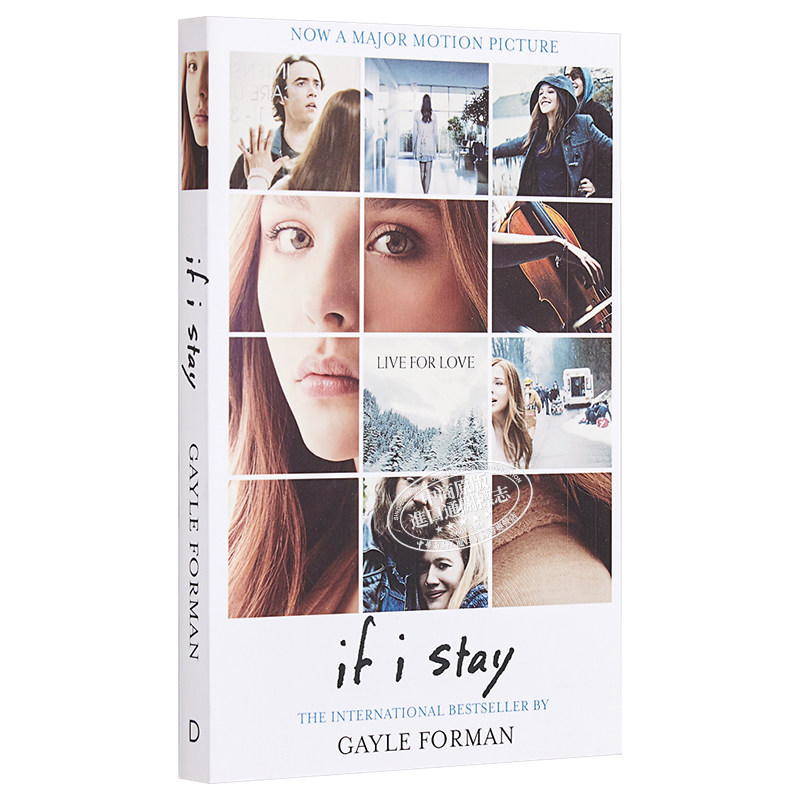 如果我留下来英文原版小说 If I stay Gayle Forman电影原著小说书籍 Gayle Forman Definitions英文书 ...
