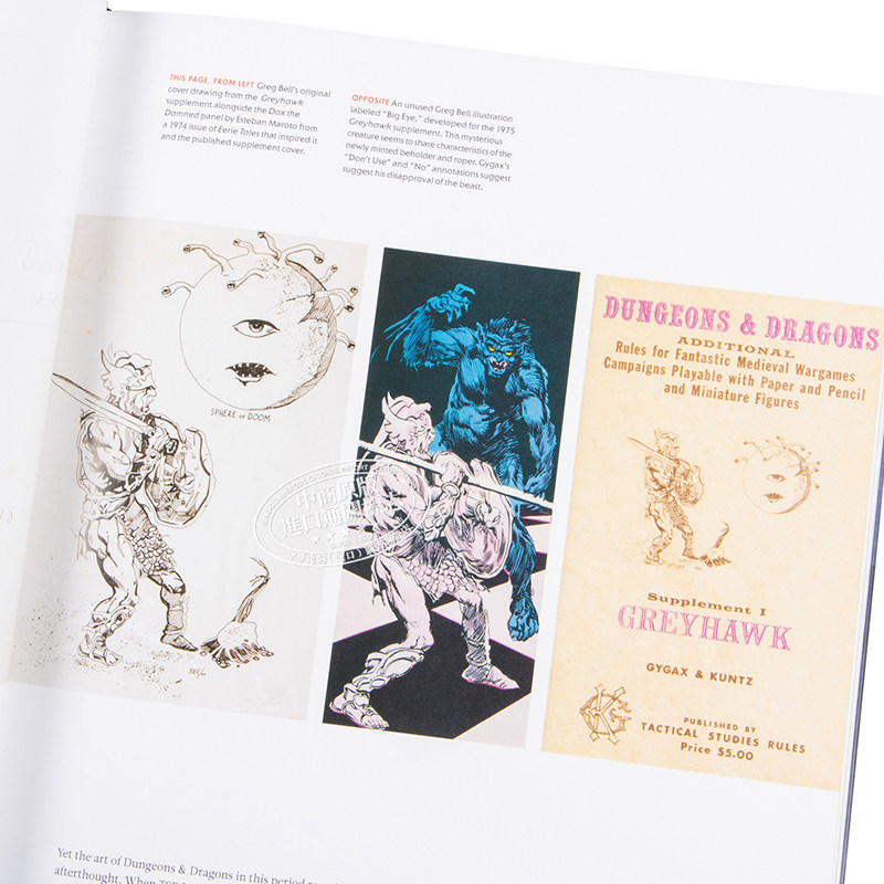 现货【中商原版】龙与地下城视觉史英文原版 Dungeons and Dragons Art and Arcana Kyle Newman ...