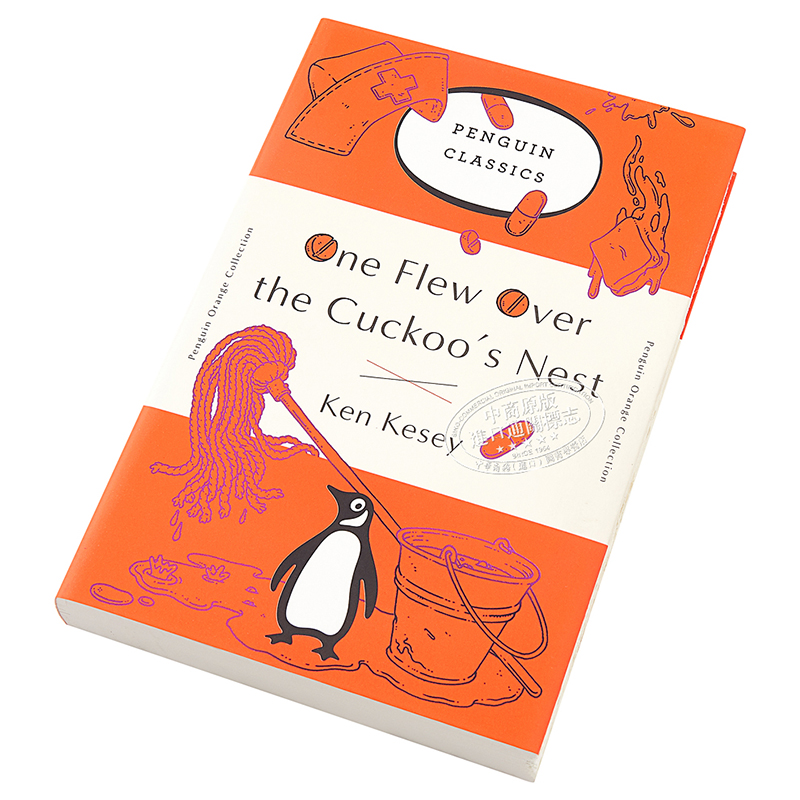 现货【中商原版】飞越疯人院（毛边本）英文原版 Penguin Orange Collection: One Flew Over the ...
