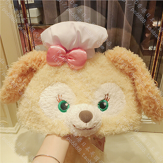 香港迪士尼乐园 Cookie Ann可琦安饼饼毛绒卡通造型帽子游园装饰_虎窝淘