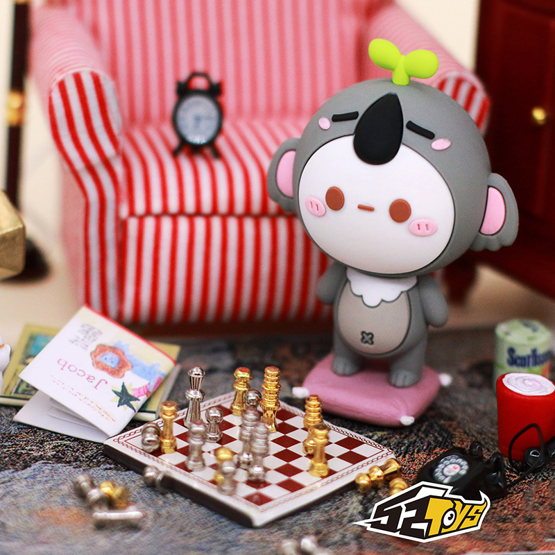 52TOYS长草颜团子动物系列一二三代盲盒潮玩女友生日礼物_虎窝淘