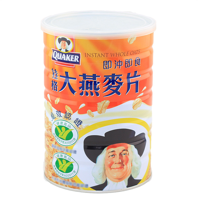 桂格紫米山药燕麦片冲饮即食免煮台湾进口不加糖谷物营养早餐_虎窝淘