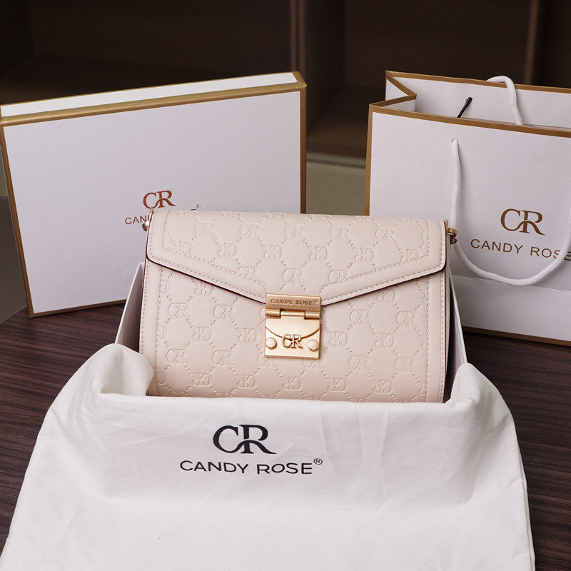 Candyrose正品旗舰店链条女包信封包斜跨腋下CR包包小众轻奢高级_虎窝淘