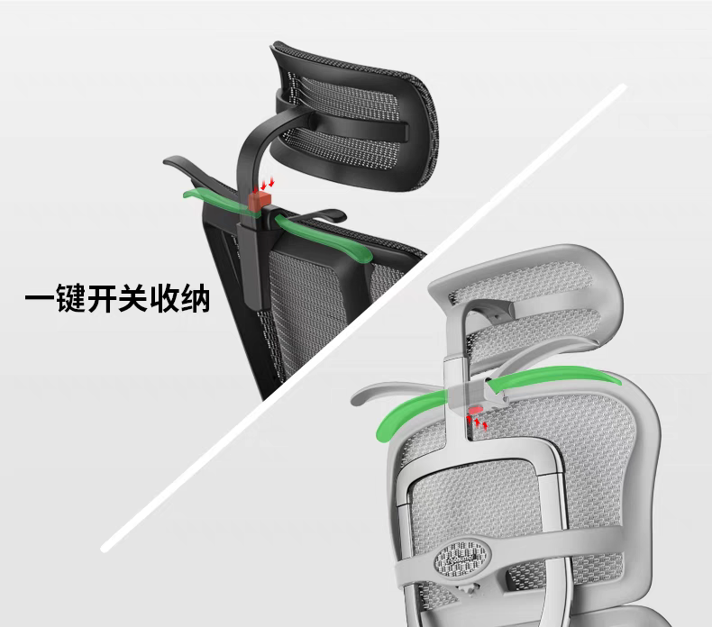 原装正品椅子配件保友金豪E2/B2/金豪B雄鹰/X9专用挂衣架-天天券