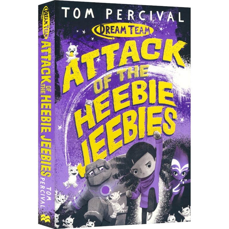 英文原版 Dream Team Attack Of The Heebie Jeebi梦之队 Heebie Jeebi的攻击英语初级章节桥梁书小 ...