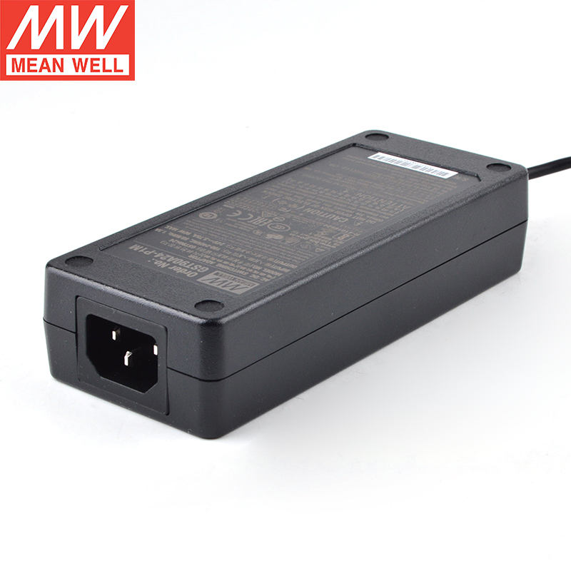 电源适配器GST90A24-P1M台湾明纬圆孔插头90W3.75A DC24V电源开关_虎窝淘