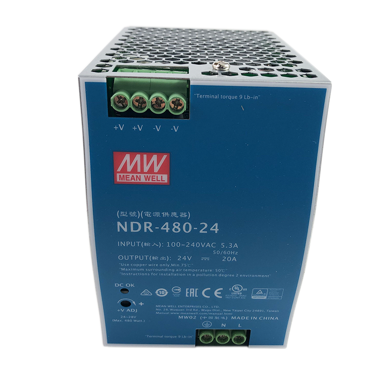 特价NDR-480-24台湾明纬480W薄新款DRP导轨DC直流开关电源24V 20A_虎窝淘