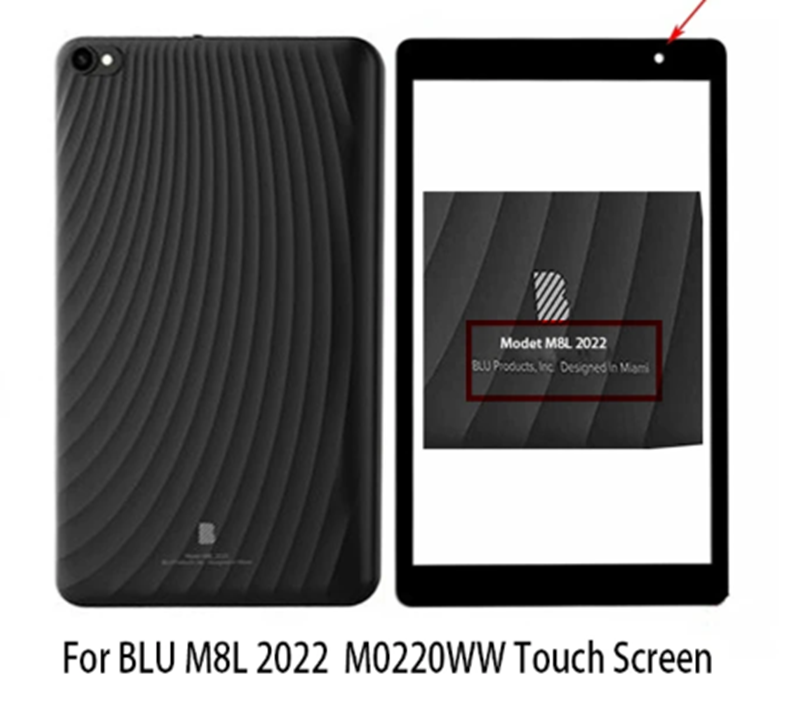 现货BLU M8L 2021/2022 M8L Plus平板电脑触摸屏外屏手写屏幕_虎窝淘