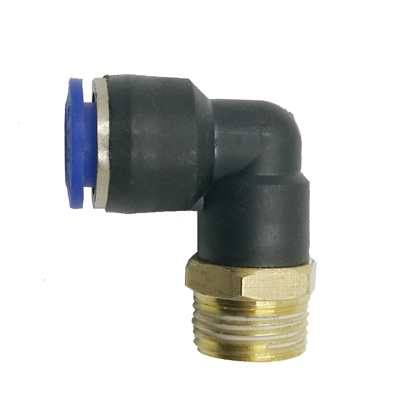 气动气管快速接头PL8-02弯通L型PL4-M5/6M8/6-01/10-03/12-04_虎窝淘